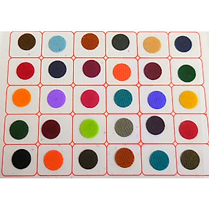 720 X Count Bindi dots Multi size multicolor Bindi Round Bindi Polka dots daily use bindi stickers (Multicolored)
