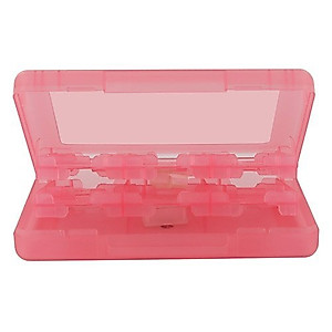 Skque 28 in 1 Game Card Case Box for Nintendo DS Lite,Dsi,3DS-Color in Pink