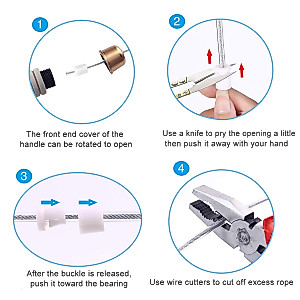 Gaoykai weighted jump rope for handle,Tangle-Free PU Wire rope with bearing comfortable foam handle,skipping rope for workout and fitness training for men women and kids