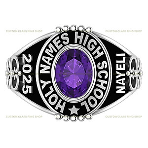 Custom 2024 2025 2026 Design Class ring in silver925