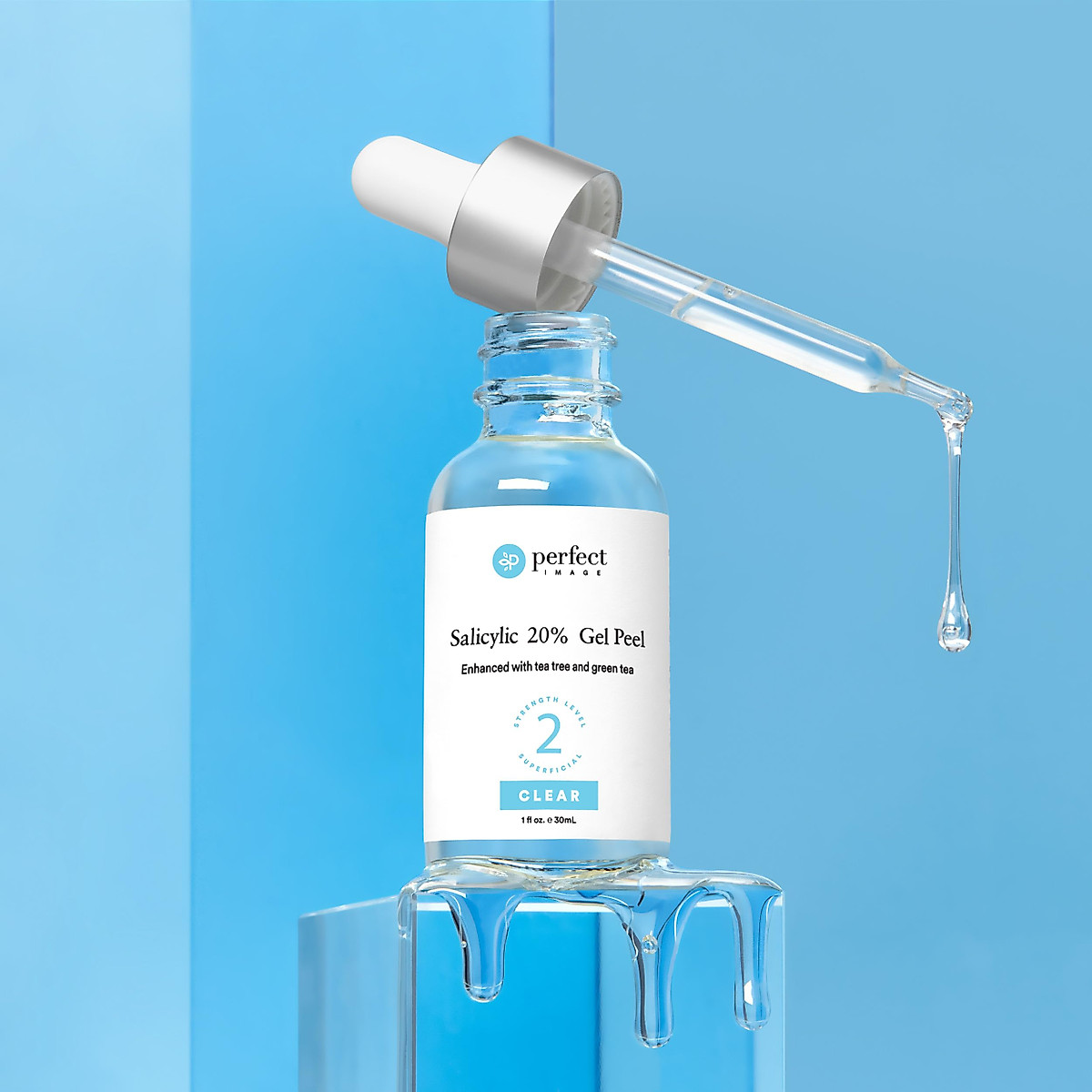 Salicylic Gel Chemical Peel - Enhanced with Green Tea Extract and Tea Tree Oil (20% Strength)