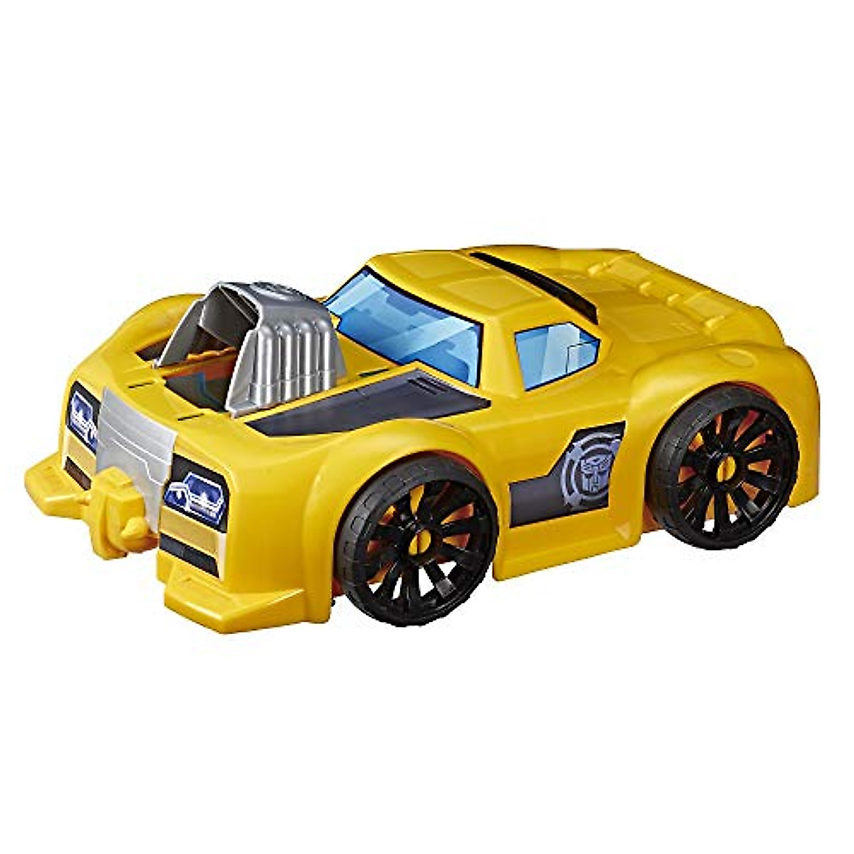 Playskool Heroes Transformers Rescue Bots Academy Bumblebee Track Tower 14" Playset, 2-in-1 Converting Robot, Collectible Toys for Kids Ages 3 & Up