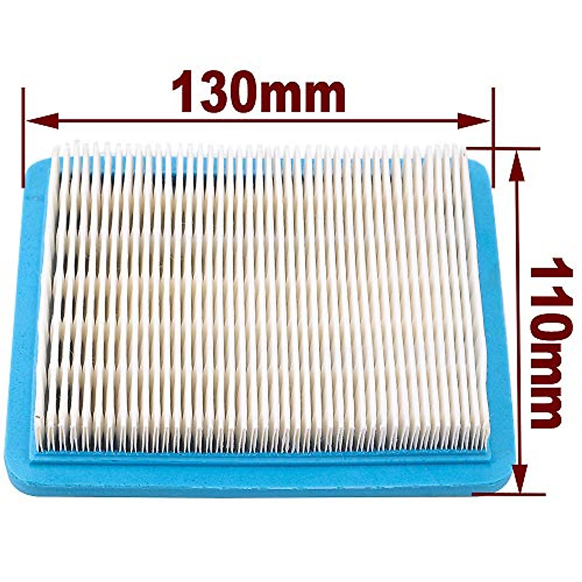 Butom (Pack of 2) 491588S 491588 Air Filter with 493537S 493537 Pre-Cleaner Fit for Briggs and Stratton 625e 675ex 725ex 625-675 series Toro 20330 20331 20332 20333 20067 20092