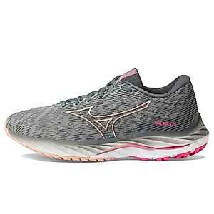 Mizuno Wave Rider 26 Project Zero Ultimate Grey/Peach Bud Women's 10 B (M)