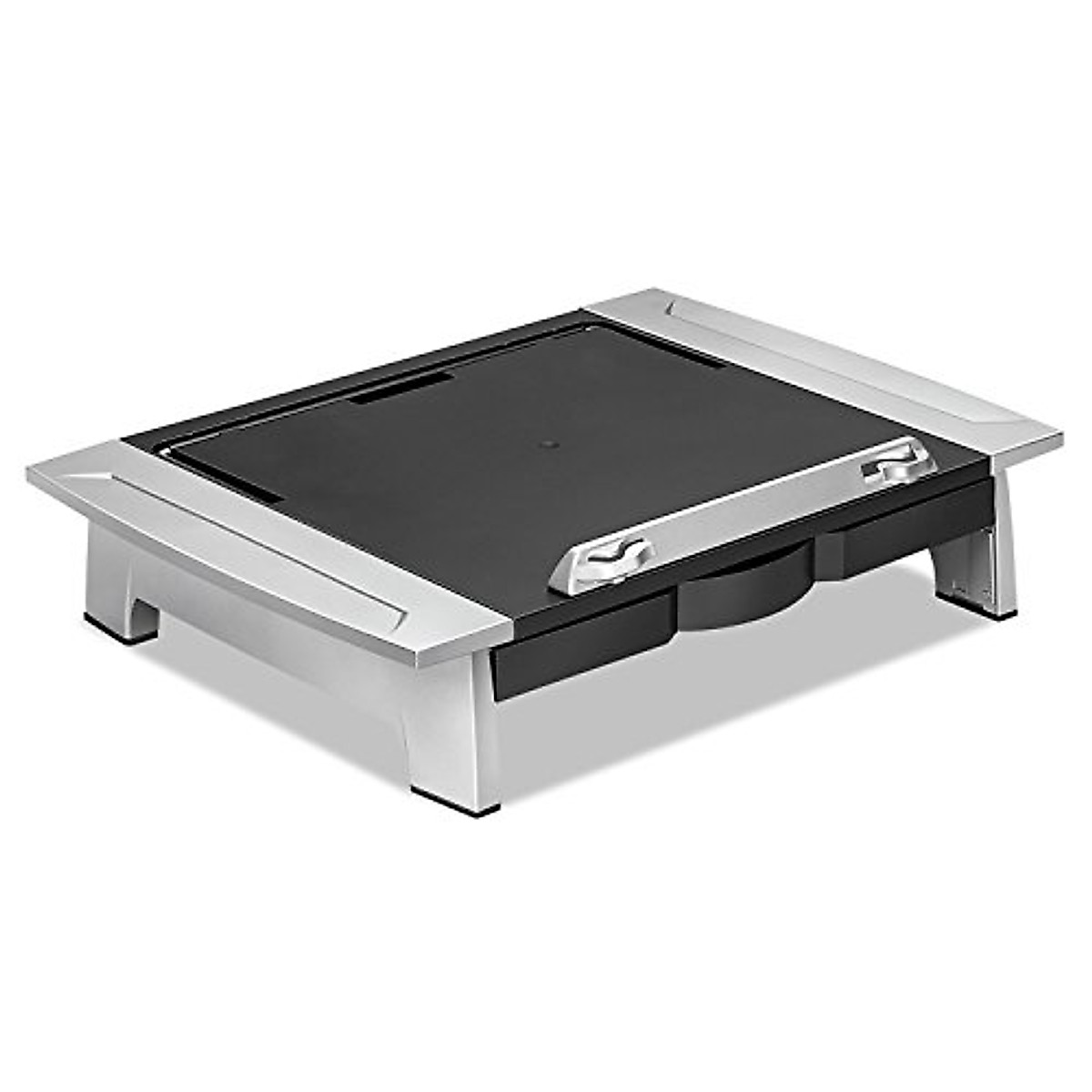 Fellowes 8036601 Monitor Riser,W/Copy Holder,19-7/8-Inch X14-1/16-Inch X4-6-1/2-Inch,Black