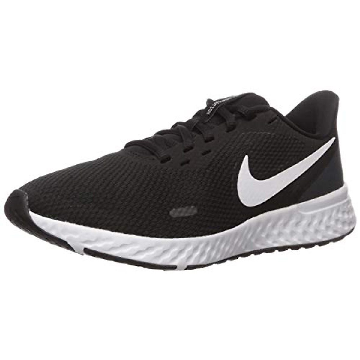Nike Women's Revolution 5 Running Shoe, Black/White-Anthracite, 9 Wide US