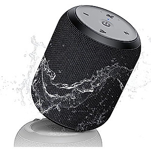 Bluetooth Speakers,Portable Wireless Speaker with 15W Stereo Sound, Active Extra Bass, IPX6 Waterproof Shower Speaker, Double Pairing, for Party, Home Theater, Game Theater