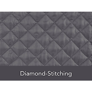 Covermates Keepsakes - Serveware Storage - Padded Protection - ID Window - Stain Resistant - Machine Washable - China Storage-Slate