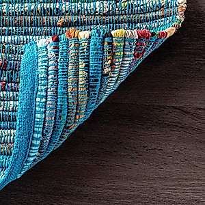 nuLOOM Sabina Stripes Area Rug, 7' 6" x 9' 6", Blue