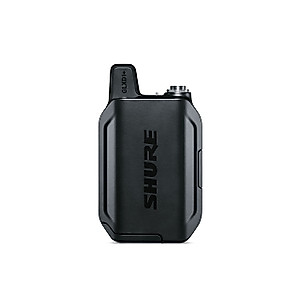 Shure GLXD1+ Wireless Bodypack Transmitter with Reversible Belt Clip and SB904 Battery (12-Hour Life) - for use with GLX-D+ Dual Band Wireless Microphone Systems (Receiver Sold Separately)