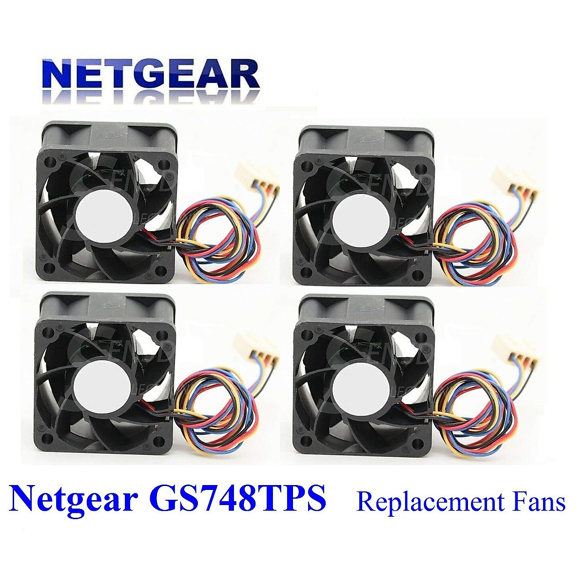 Cisco 1x Extra-Cooling Plug-and-Play Replacement Fan for Netgear GS748TPS, Compatible with Server, Desktop