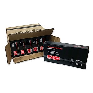 Powernail PS18125 18 Gauge 1/4 Inch Crown 1-1/4 Inch Length Chisel Point Narrow Crown Staples (Case, 30000ct)