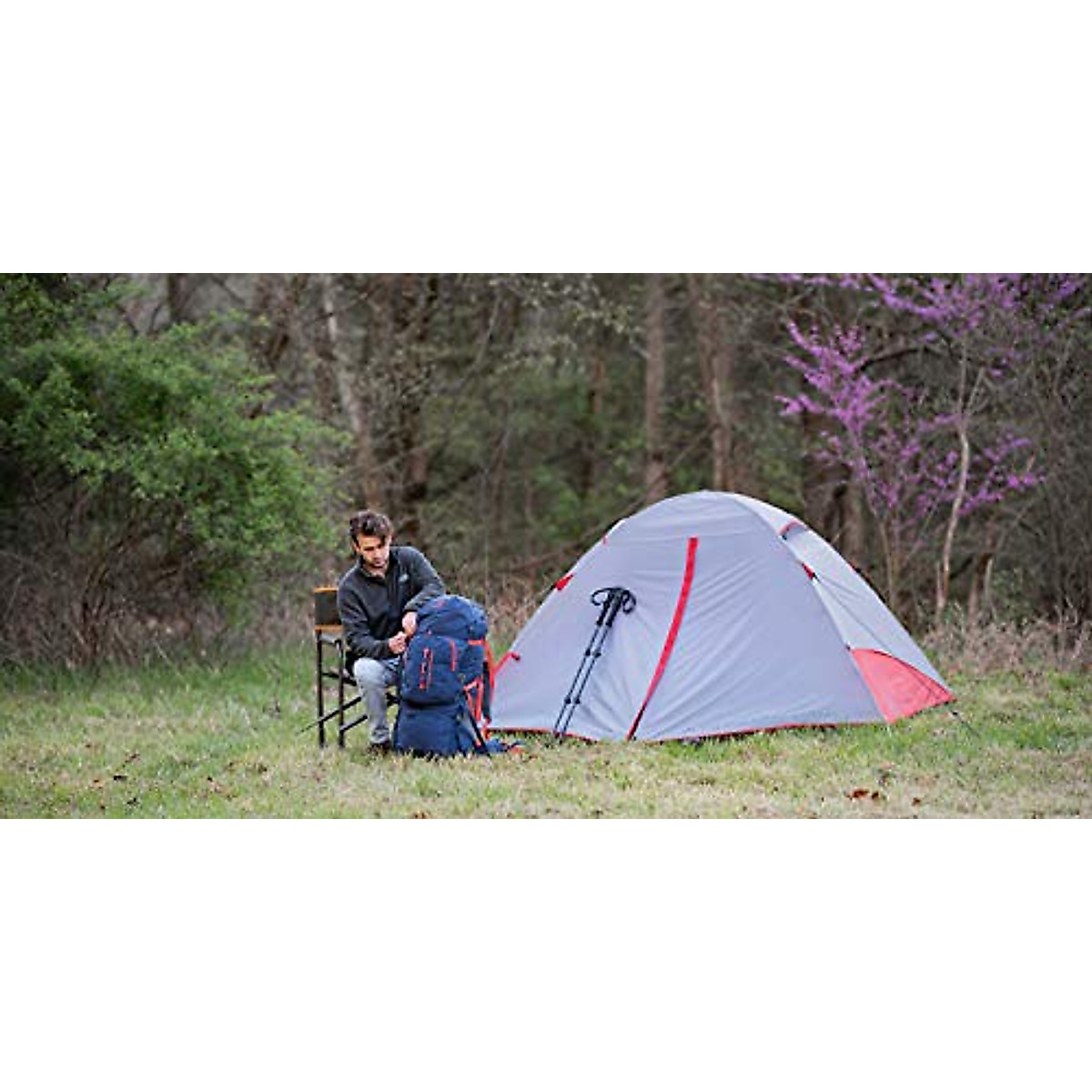 ALPS Mountaineering Taurus 2-Person Tent - Gray/Red