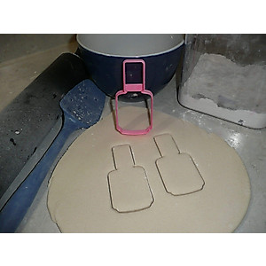 NAIL POLISH BOTTLE OUTLINE COLOR LACQUER MANICURE PEDICURE GIRLS DAY NIGHT OUT BEAUTY SALON SPECIAL OCCASION COOKIE CUTTER MADE IN USA PR2930