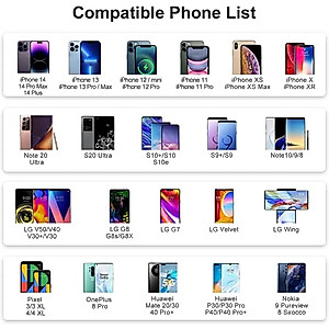 CarQiWireless Wireless Charger for Nissan Rogue T32 2014-2020 Accessories Nissan Rogue Hybrid 2017-2019 Nissan Rogue Sport 2017-2020 Wireless Charging Pad for Nissan Rogue S, SV, SL