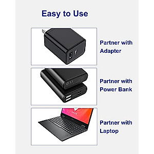 uijino USB Charging Cable Compatible with Ufree Beard Trimmer, 5V Charger for Ufree Electric Hair Trimmer U-1176 Hair Cutting Kits Body Shaver Hair Clippers Razor, 2 Cleaning Brush, 3.3ft Power Cord