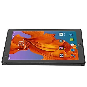 Tablet 8 Inches,8 Inch Tablet 4GB RAM 64GB ROM Expandable Up to 128GB Dual Camera 1920x1200 IPS HD Tablet for Android 10.0 100‑240V Black