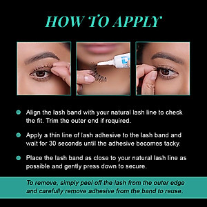 Ardell Natural Multipack Lashes #101 Black, 4 Pairs x 1 Pack