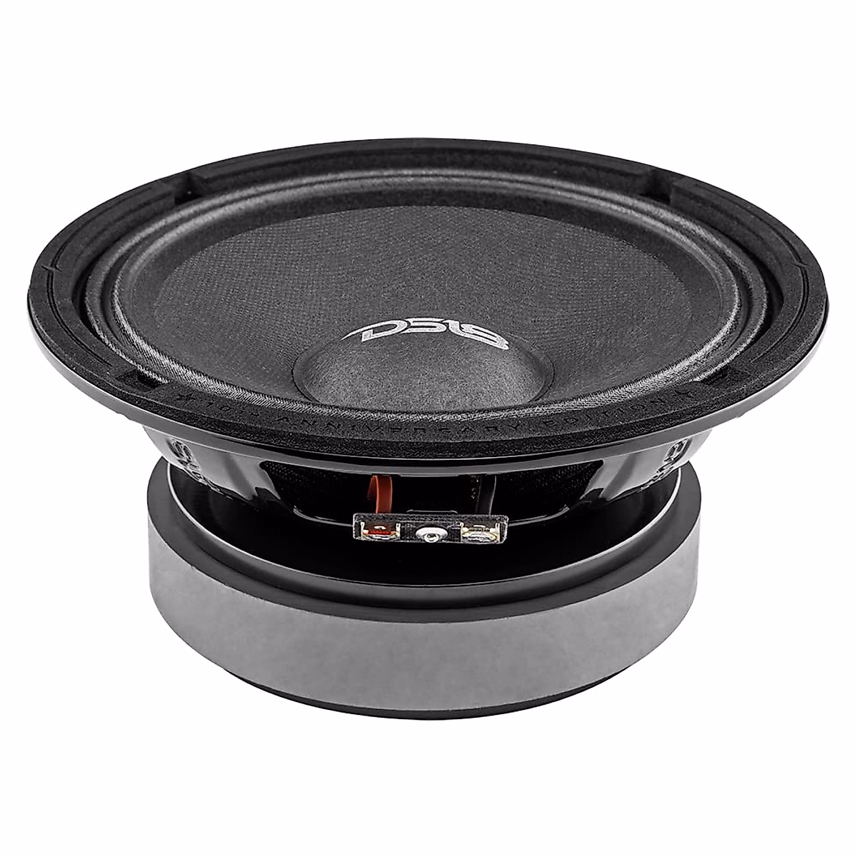DS18 PRO-68XA 6.5” Special Edition 10th Anniversary Mid-Bass Loudspeaker 500 Watts Max 8-Ohms - Door Speakers for Car or Truck Stereo Sound System - 1 Speaker