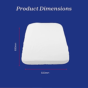 Chicco Next2Me Terry Mattress Protector, White | Protects & Covers Next2Me Mattress, Water Resistant, Machine Washable