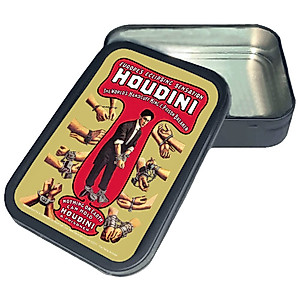 Stash Tins - Houdini Storage Container 4.37" L x 3.5" W x 1" H