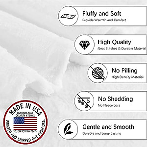 Artsadd Custom Multi Photos Blanket Fun Christmas Birthday Gift for Adult Women Men Personalized Picture Throw Blankets