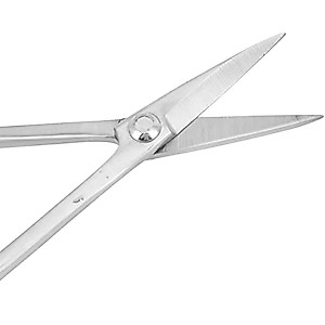 VOLDAX Bonsai Scissors Stainless Steel Leaf Sprout Shears with Long Handle for Garden Flower Vegetable Bonsai Tools Set