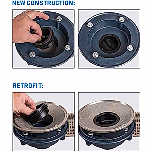 AB&A 69435 Trap-Tite 3-1/2" Floor Drain Trap Seal