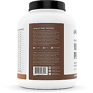 Levels Grass Fed 100% Whey Protein, No GMOs, Chocolate Peanut Butter, 5LB