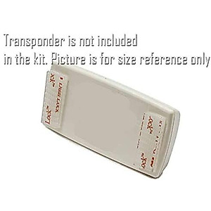 EZ Pass I-Pass SunPass Fastlane Dual Lock Adhesive Mounting Strips 4 Each 1-1/2 in with Prep Pad