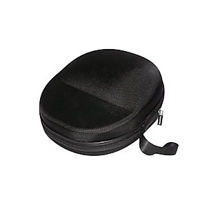 XL CASEBUDi Hard Headphone Case | Compatible with AKG, Audio Technica, Sony, Sennheiser, Turtle Beach & More | Black Ballistic Nylon
