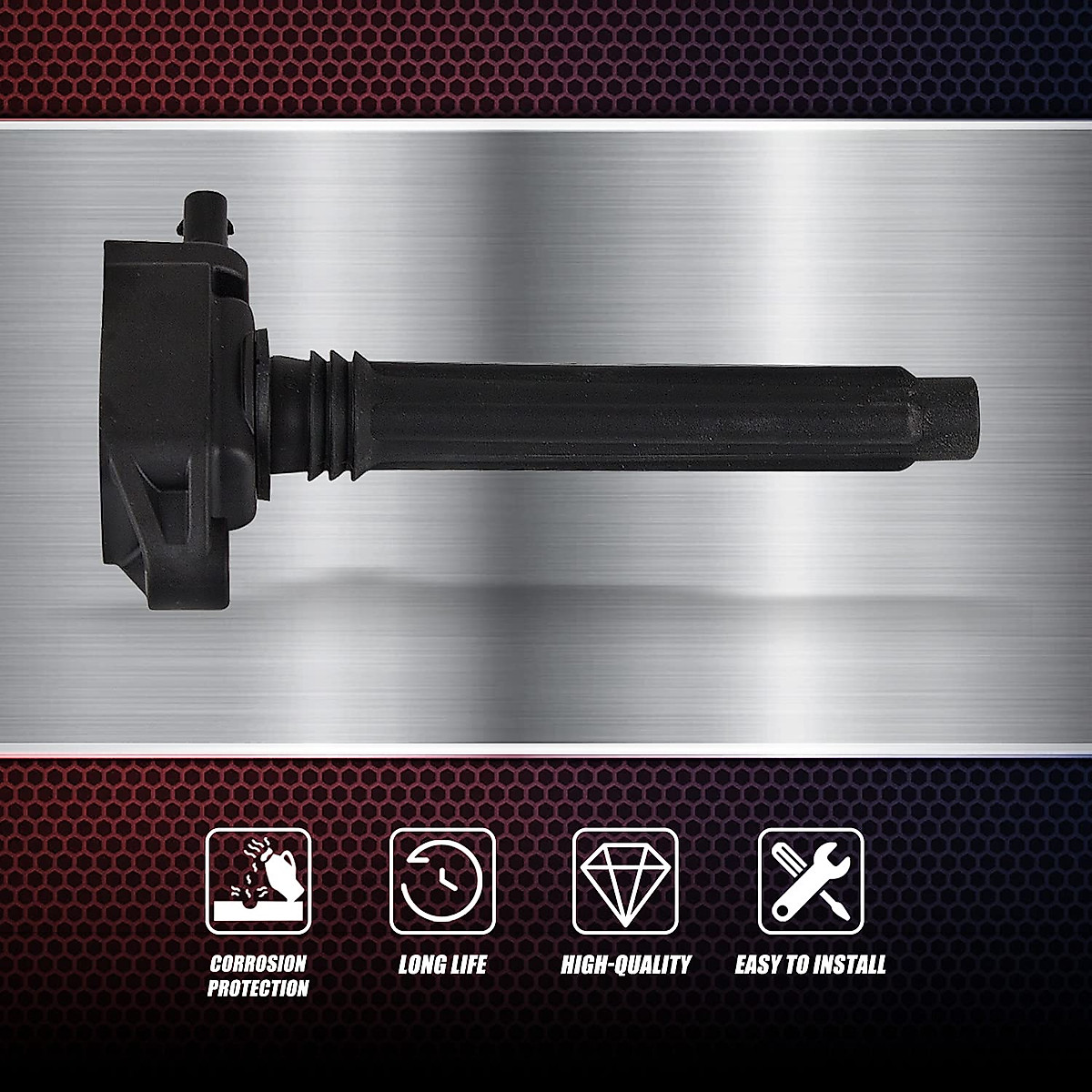 RANSOTO 3.6L V6 Ignition Coil Pack Compatible with 2011-2020 Grand Cherokee Wrangler Chrysler 200 300 Town & Country Dodge Charger Journey Durango Ram Volkswagen Replace C1791 UF648