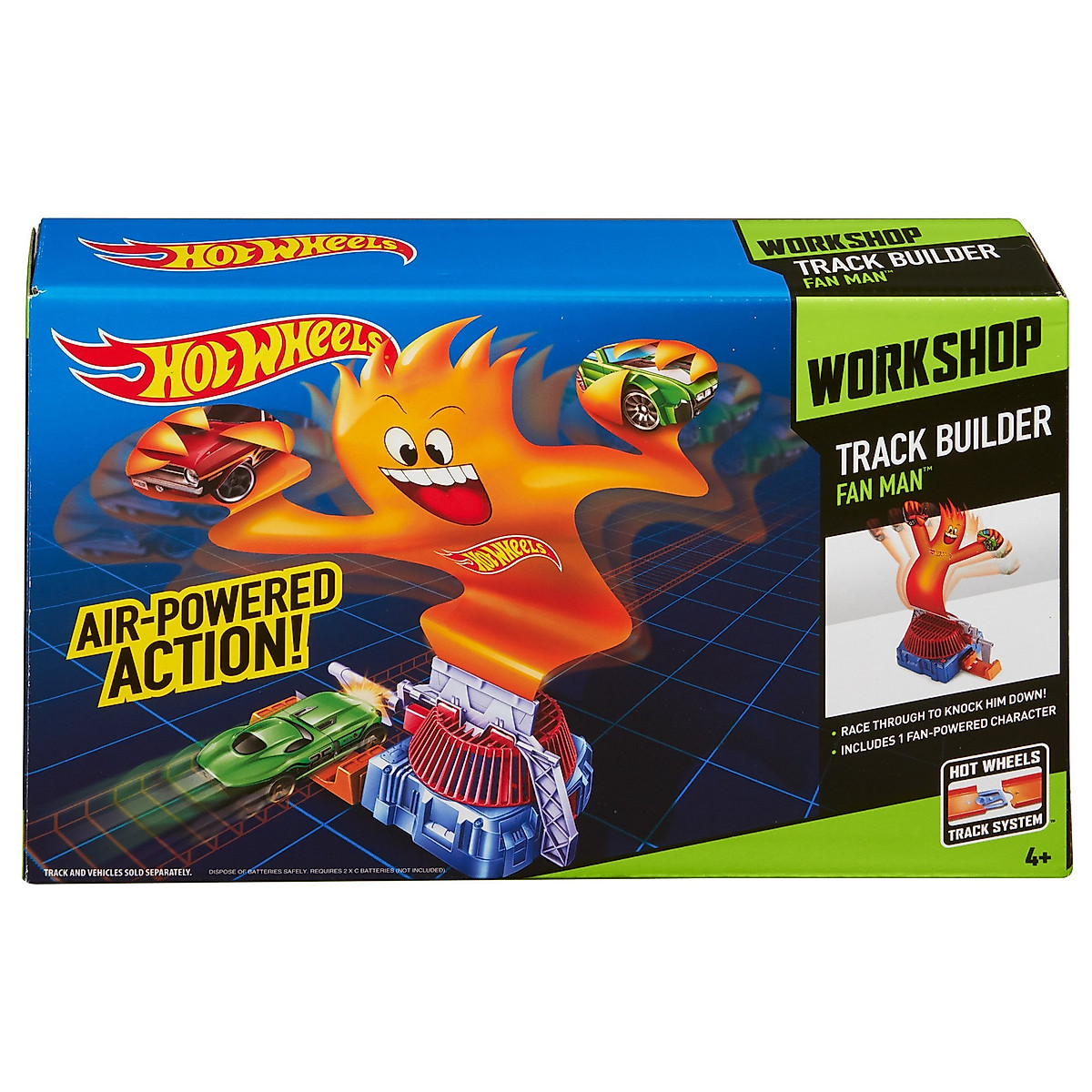 Hot Wheels Track Builder Fan Man Accessory