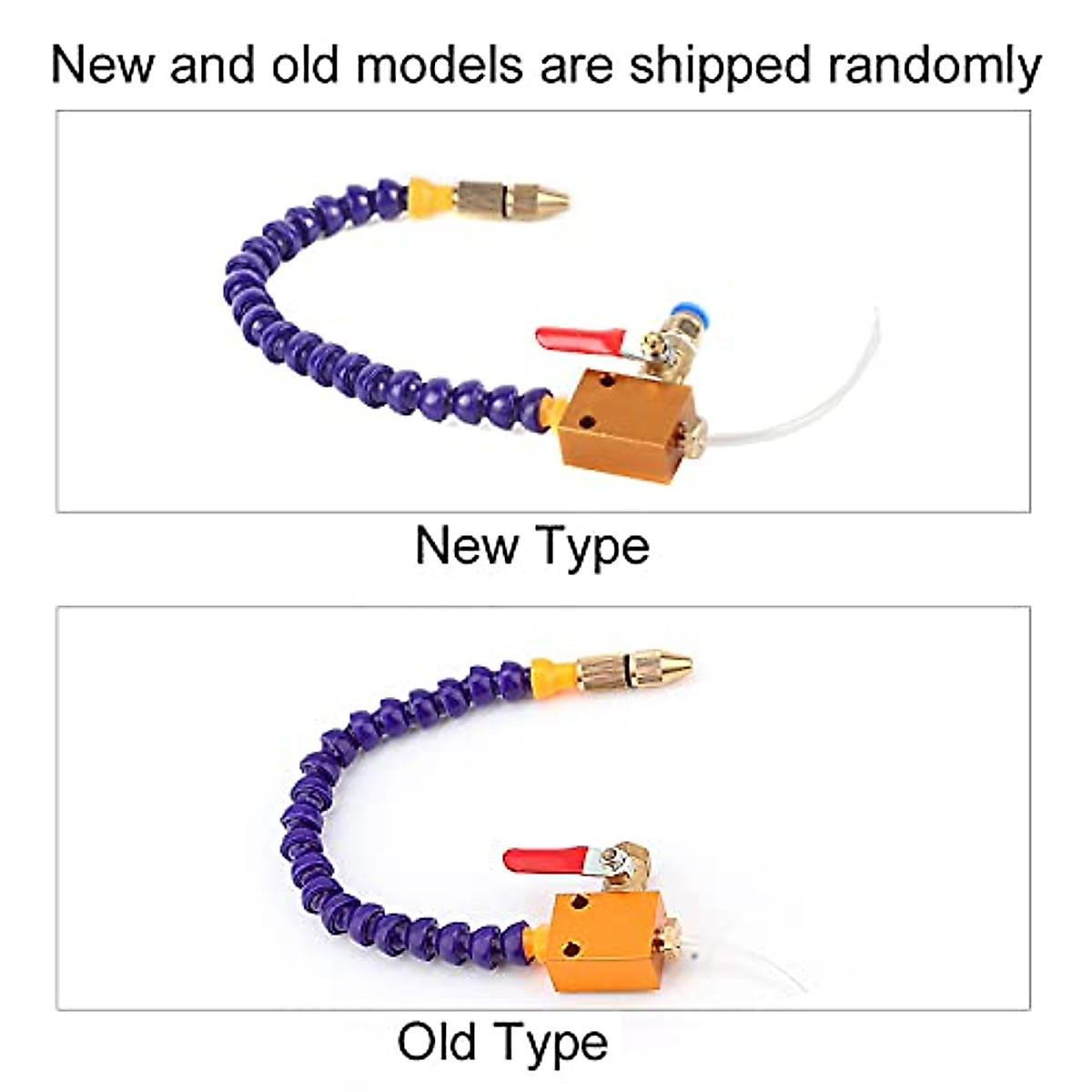 Mist Coolant Spray, System Mist Lubrication System Cardan Tube for CNC Lathe Mill Drill Machine 8mm Air Pipe Cooling Stone (#2)