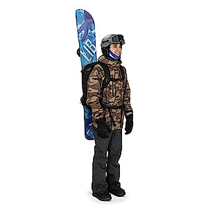 Osprey Soelden 32L Ski and Snowboard Backpack, Black, One Size