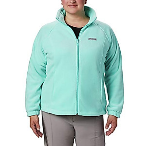 Columbia Women's Benton Springs Full Zip, Aquarium, Small