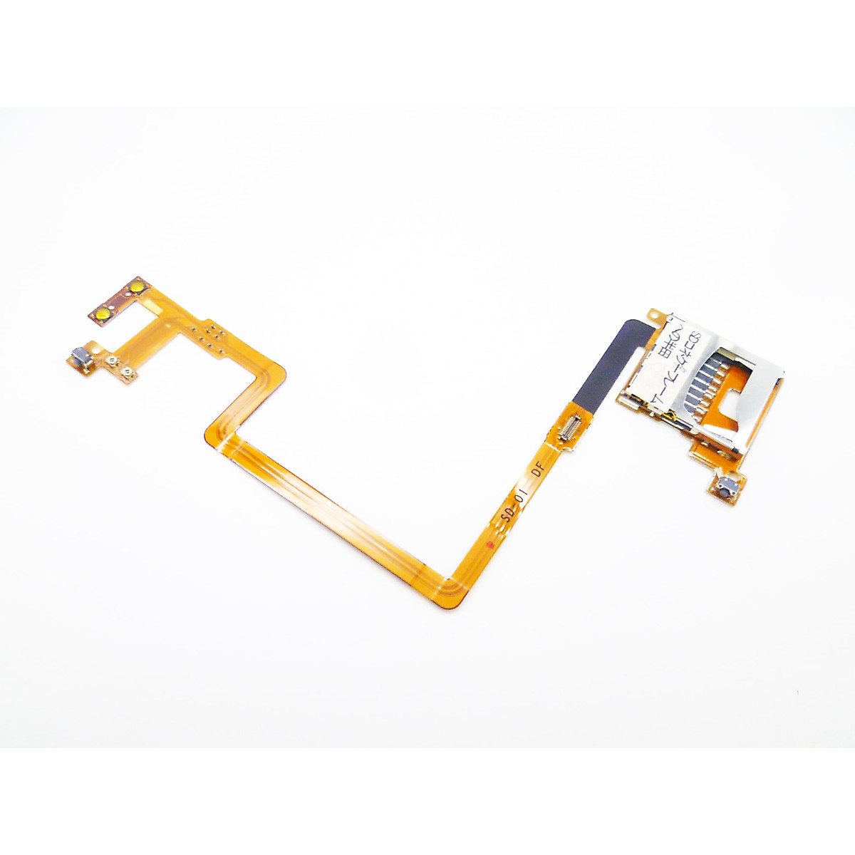 SD Card Reader Slot & L/R Shoulder Button Module Flex Cable Replacement Compatible with Nintendo DSi