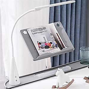 Kids Desk and Chair Set,Height Adjustable Ergonomic Children Sturdy Table with Drawer,Light,Metal Hook and Tilt Desktop for Boys Girls (Gray)