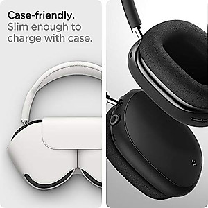 Spigen Silicone Fit Designed for Airpods Max Case Cover Protective Silicone Ear Cup Covers - Black