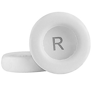 Geekria Earpad + Headband Compatible with AKG K845BT, K845, K545, Headphone Replacement Ear Pad + Headband Pad/Ear Cushion + Headband Cushion Repair Parts Suit (White)