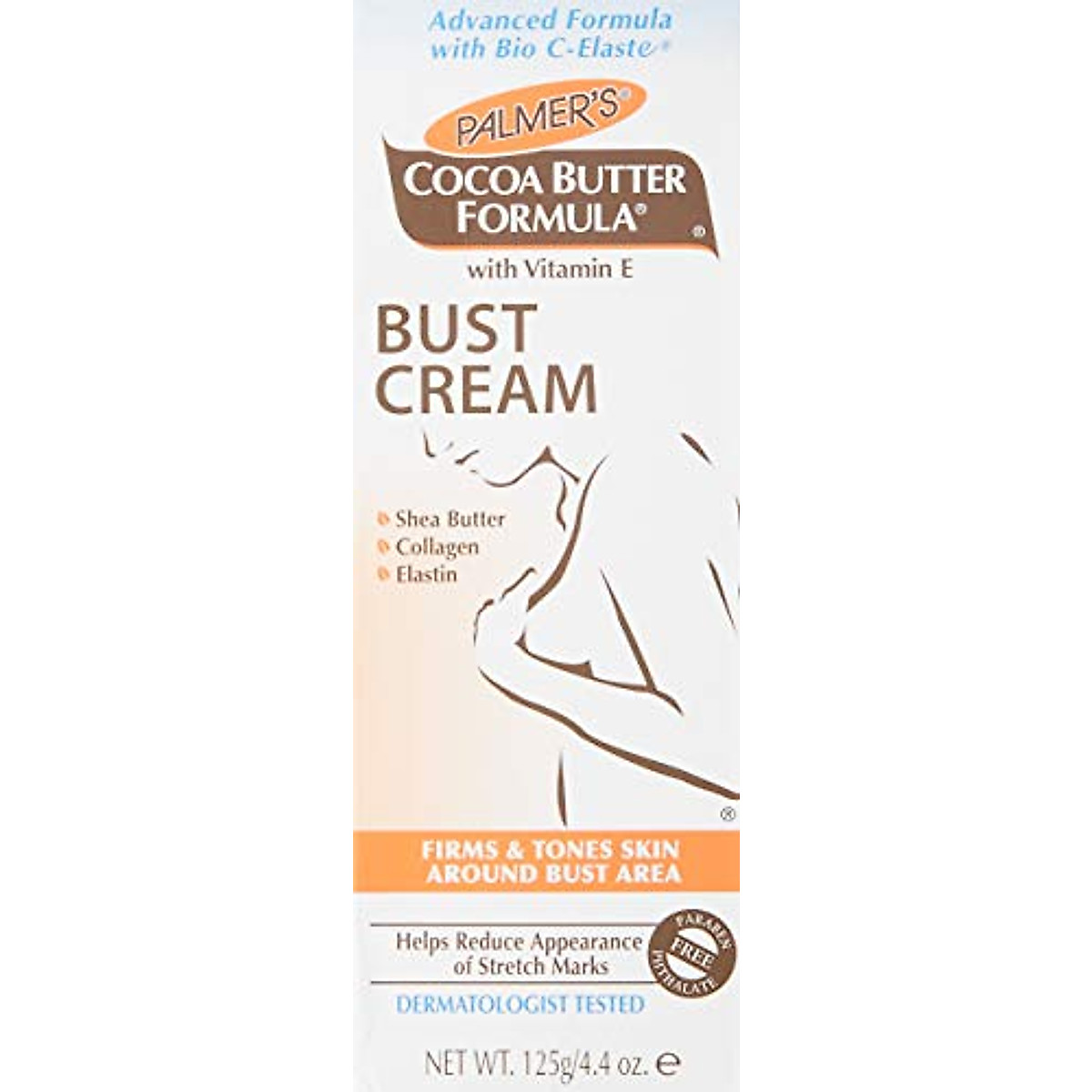Palmer's Cocoa Butter Formula Bust Cream 4.40 oz (Pack of 3)