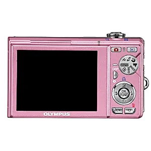 OM SYSTEM OLYMPUS FE370 8MP Digital Camera with 5x Optical Dual Image Stabilized Zoom (Pink)