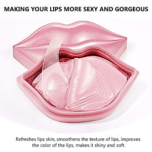 YiJiaBa 20PCS Sleeping Lip Mask with Cherry, Soothing for Dry Lips, Repair Chapped, Anti-Aging & Moisturizing Plaque