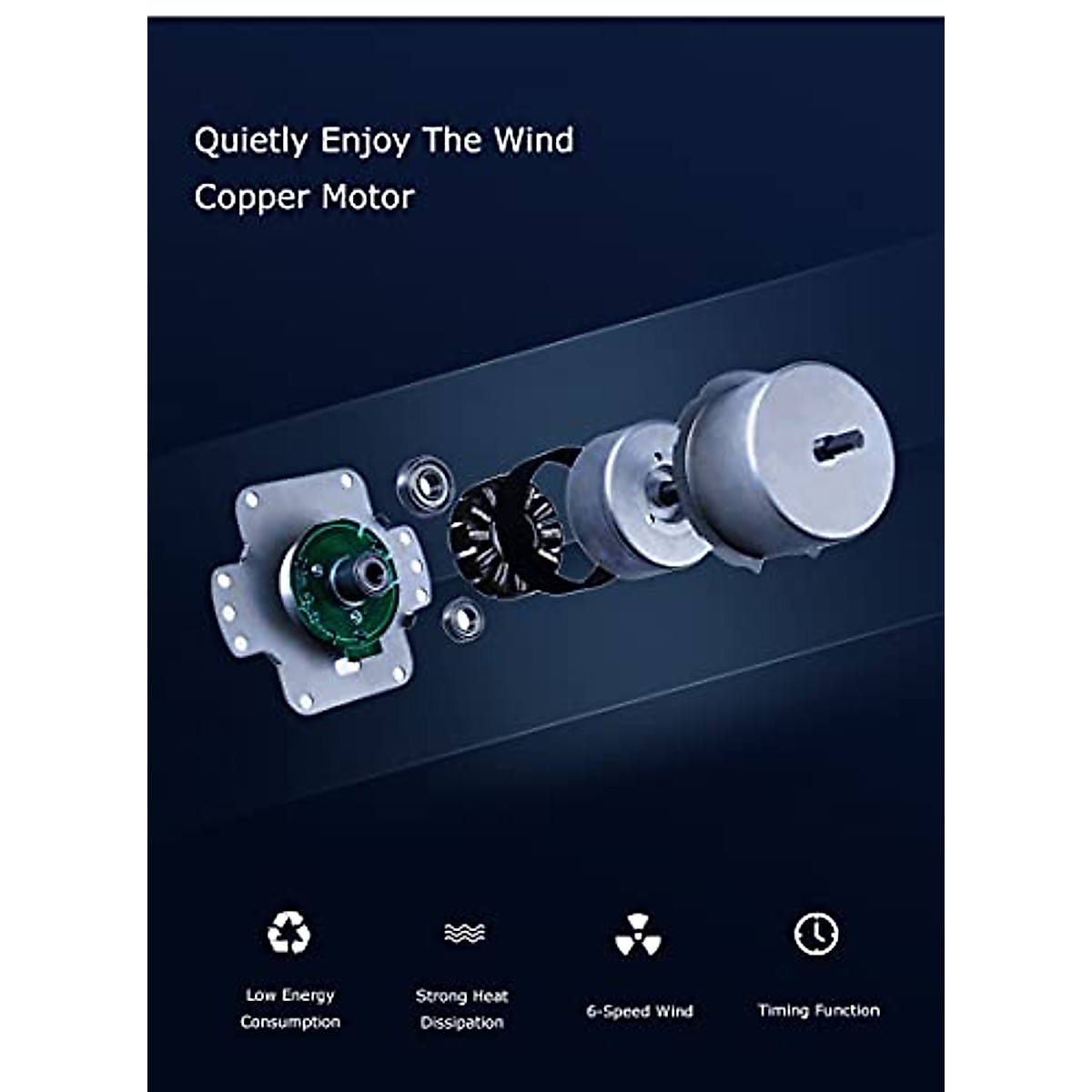 AAXYZX 50CM Modern LED Ceiling Fan Lights European-Style Simple Invisible Bedroom Dining Room Living Room Fan Lamps 3 Color Changeable,Luxury Lamp