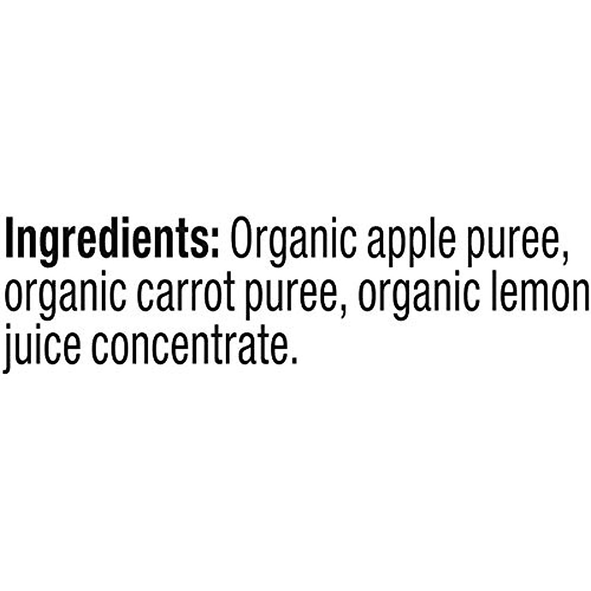 Plum Organics Apple and Carrot Baby Puree Food in Pouch, Organic Food Squeeze, Non GMO, 4 Ounce (Pack of 6)