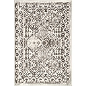 nuLOOM Becca Vintage Tile Area Rug, 8' x 10', Beige
