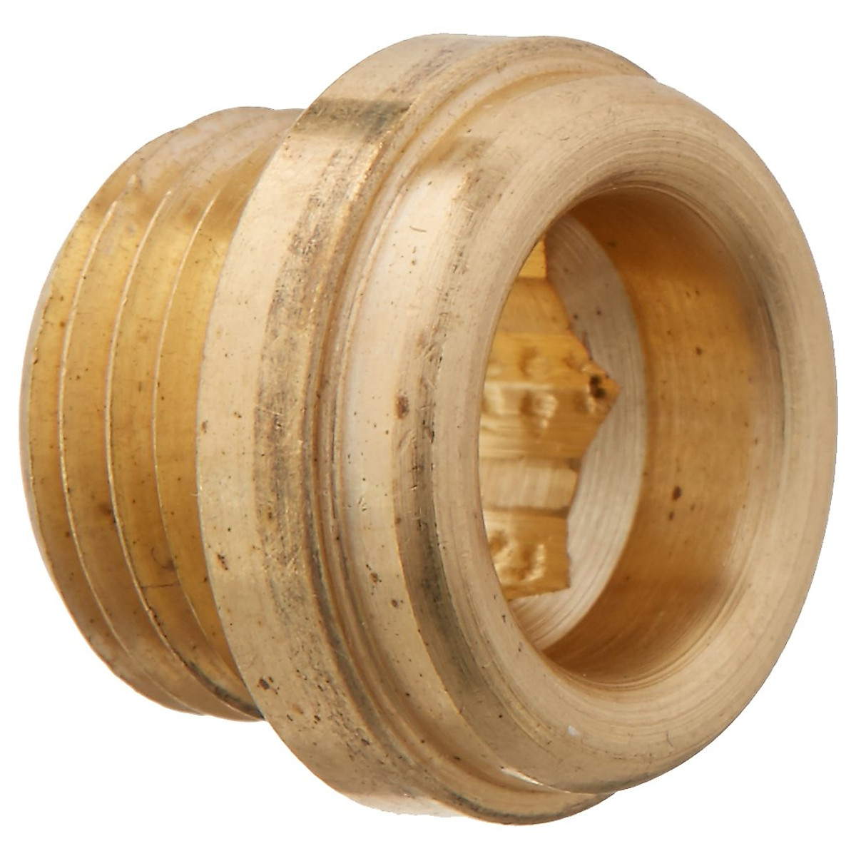 Danco 30019E Faucet Bibb Seat, For Use With American Standard Faucets, NO 20, 7/16-24 Threaded, Brass, Plated