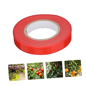 DOITOOL 10 Rolls Lapper Tape Garden Tape Tomatoes red Duct Tape Plants Garden Tape Plant tie Tape Garden tie Tape Garden Wire Floral Tape Plants Ties Blush tie PVC to Stretch Plate