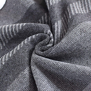 FULLRON Men Winter Scarf Soft Warm Long Cashmere Feel Scarves