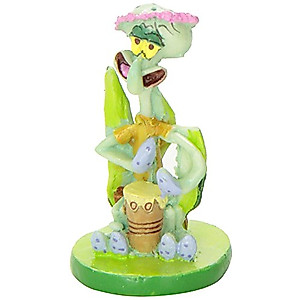 Penn-Plax Officially Licensed Spongebob Squarepants Aquarium Ornament – Squidward (Mini/Small Size) – Perfect for Freshwater and Saltwater Tanks